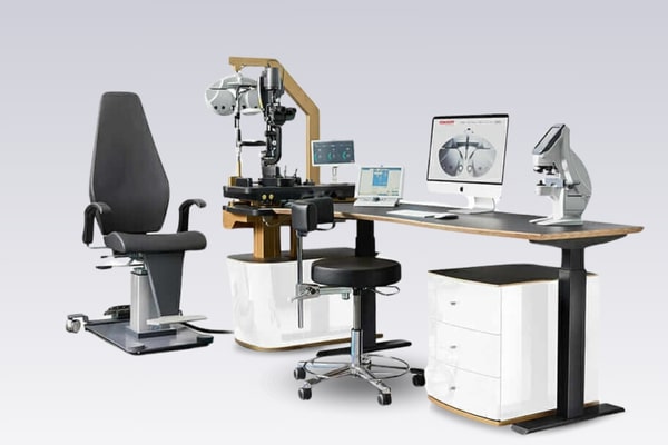 Refraktionseinheiten –Komfort für exakte Sehtests